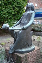 Mor og barn af Gottfred Eickhoff - Horsens Leksikon